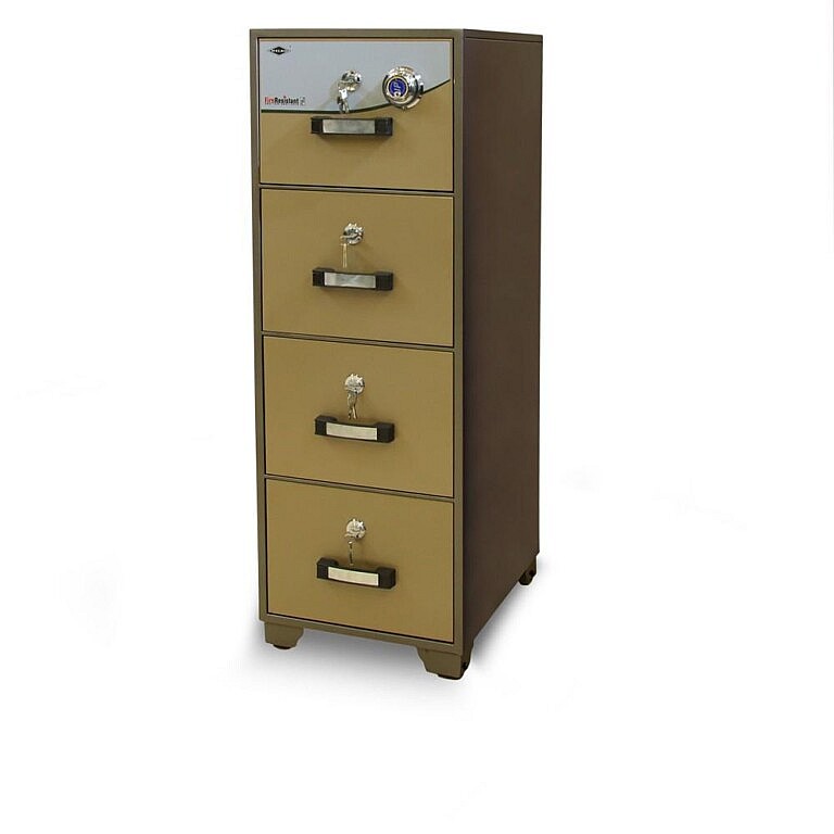 Digital Fire Proof Cabinets – Four Drawers – SAFES & OFFICE SECURITY ...